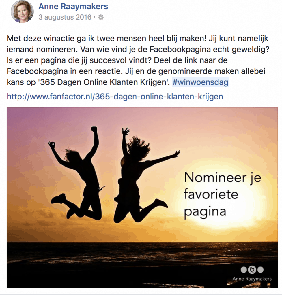 65 ideeën voor een winactie op Facebook