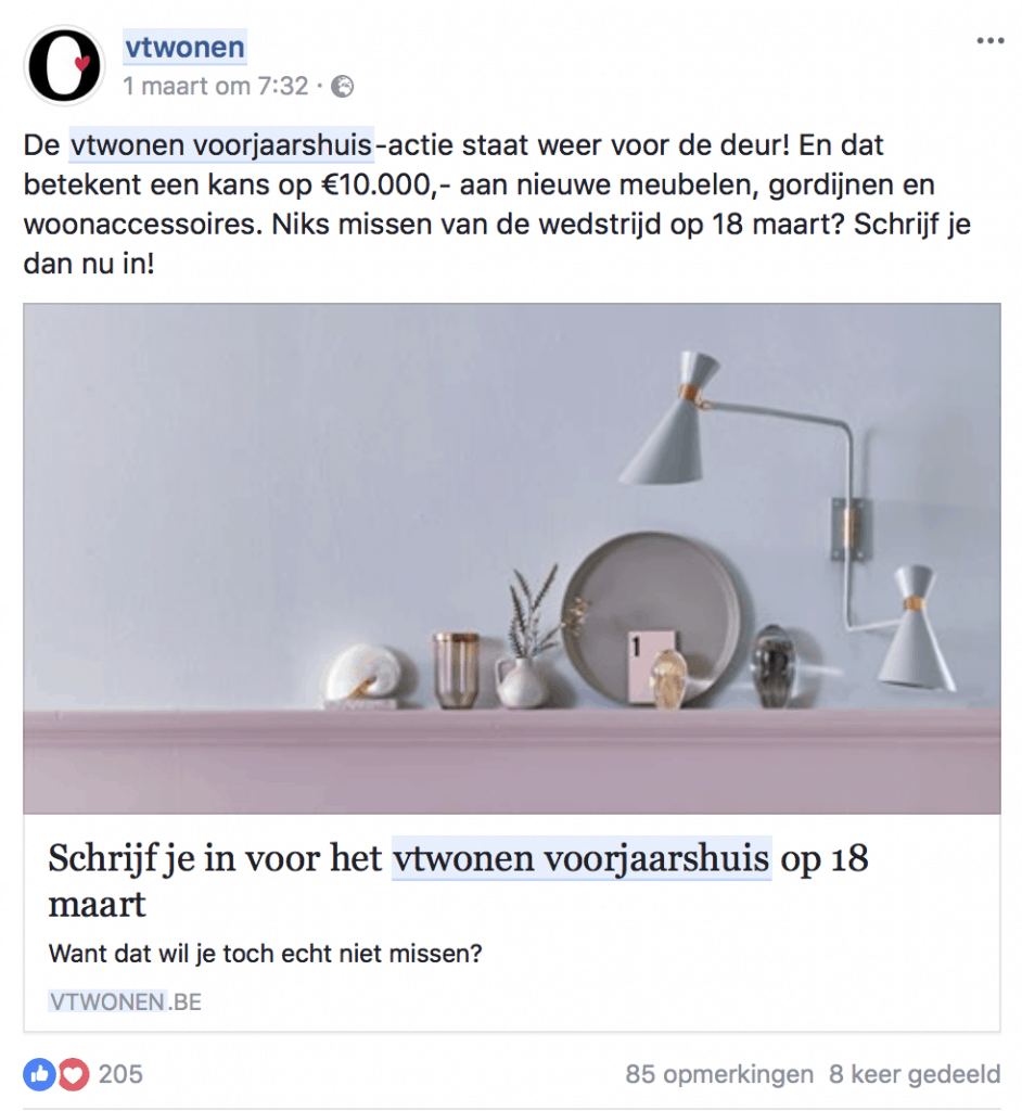 65 ideeën voor een winactie op Facebook